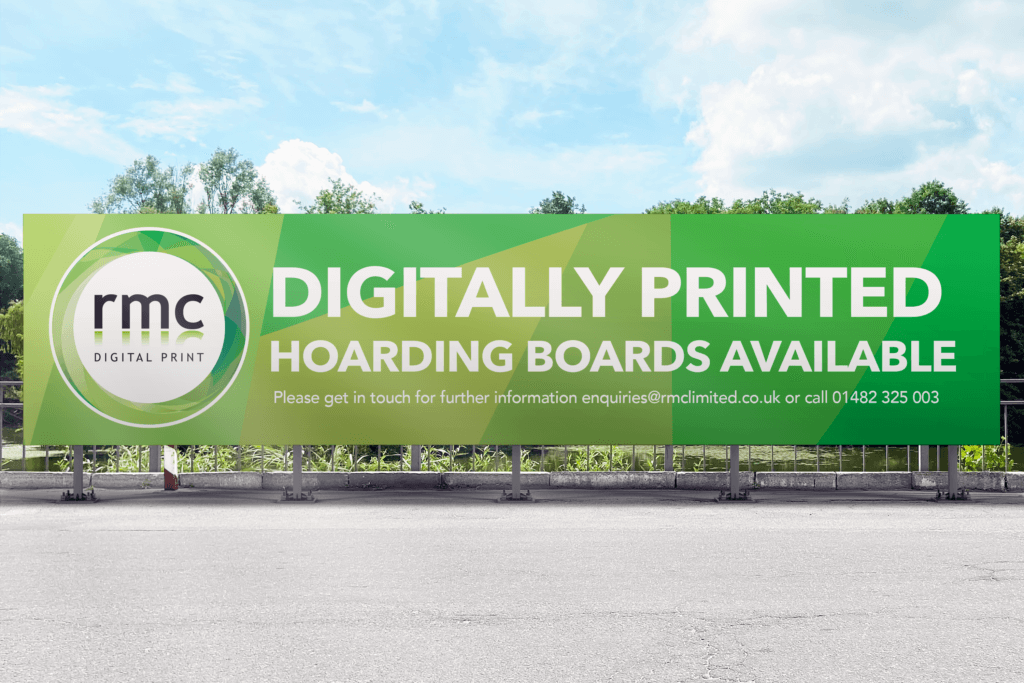 Advertising hoardings & construction site graphics - RMC